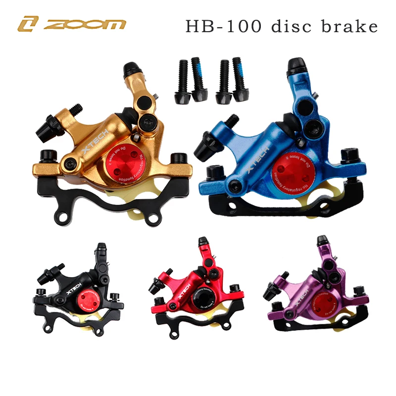 ZOOM-HB100-MTB-Hydraulic-Brakes-Set-Bicycle-Caliper-Disc-Brakes-For ...