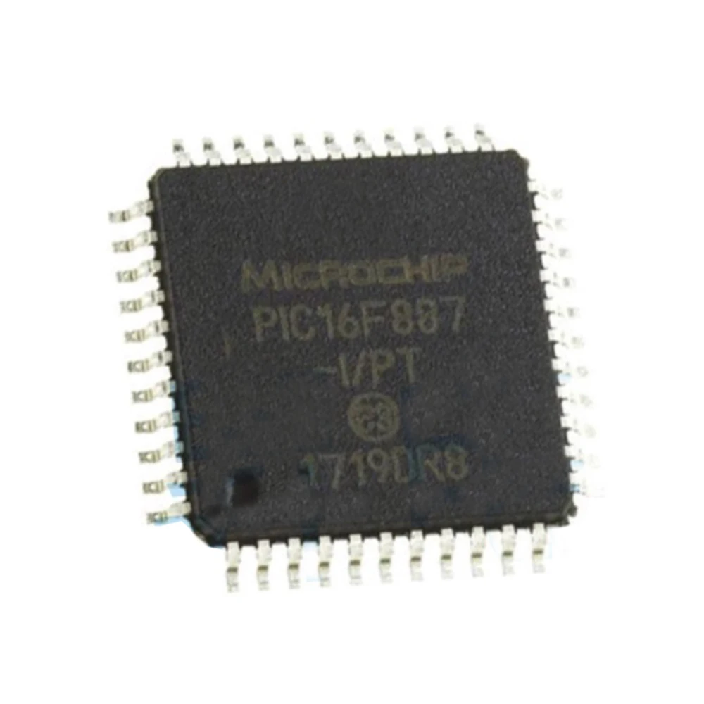 10 piezas/PT PIC16F887 16F887 QFP IC MCU 8BIT 14KB FLASH 44TQFP ...