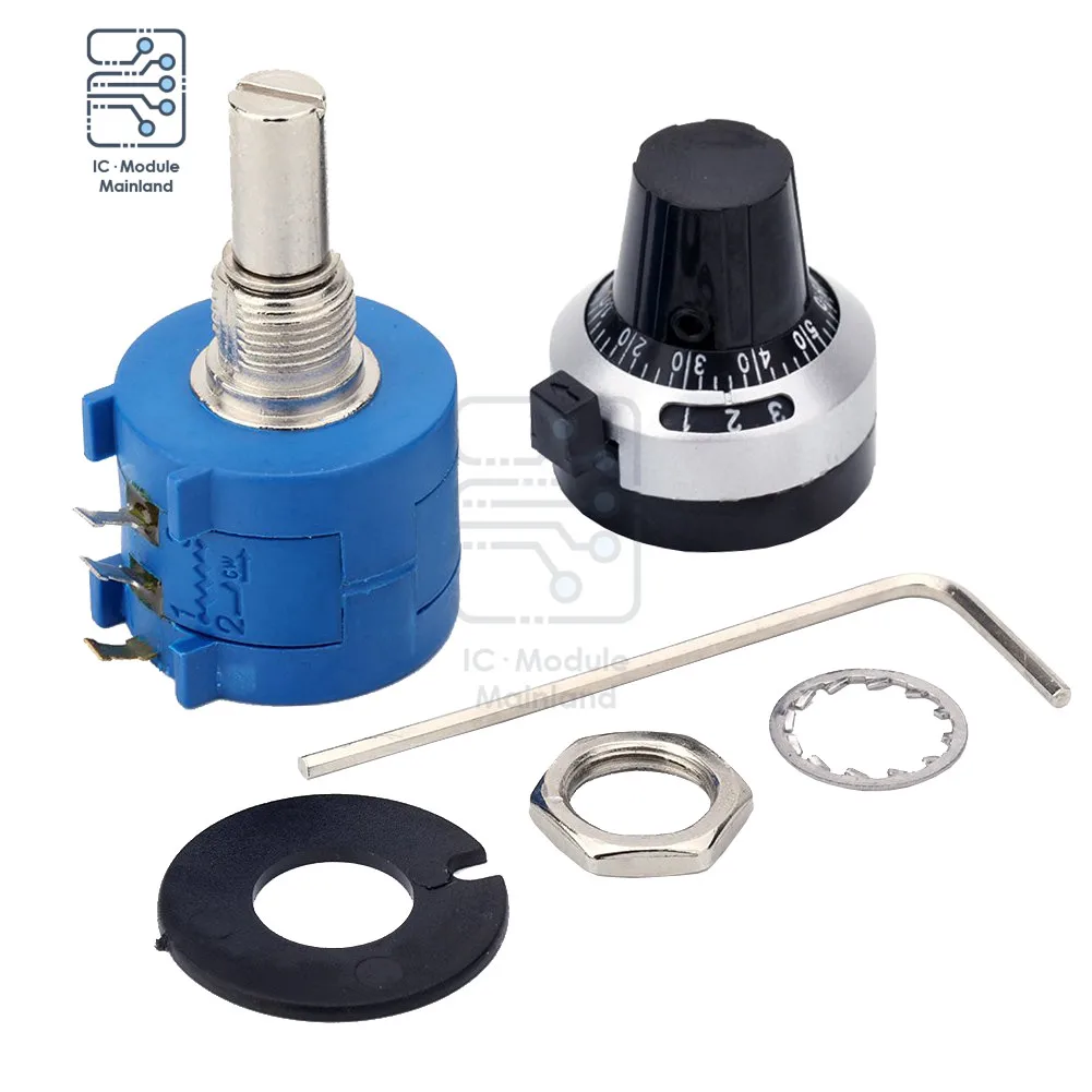 3590S-Wirewound-Potentiometer-500R-1K-2K-5K-10K-20K-50K-100K-Ohm-with ...