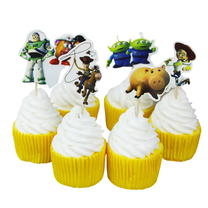 Buzz Lightyear Cupcake Toppers