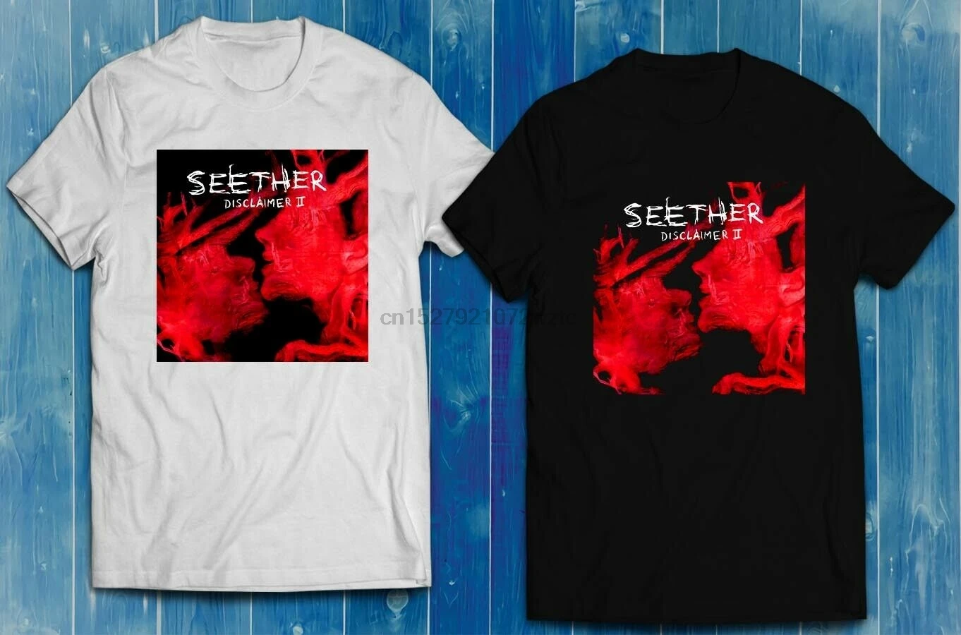 seether disclaimer II black White Men's T shirt S 2XL| | - AliExpress