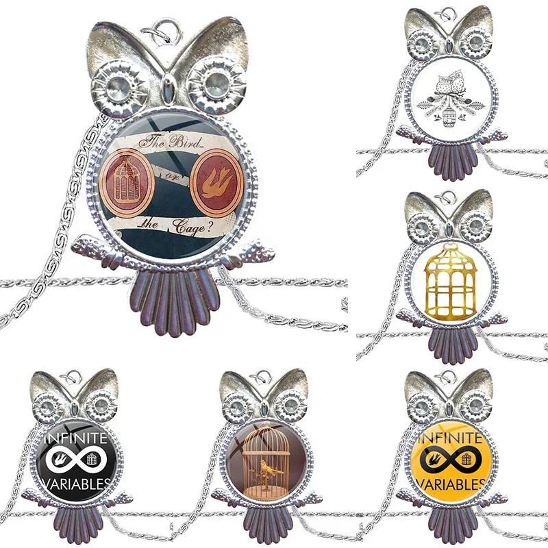 Black Bioshock Infinite Bird Cage For Girls Wholesale Glass Pendant ...