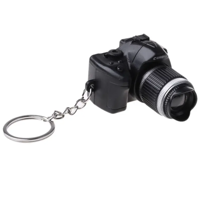 Mini digital reflex dslr câmera led flash luz tocha obturador som ...