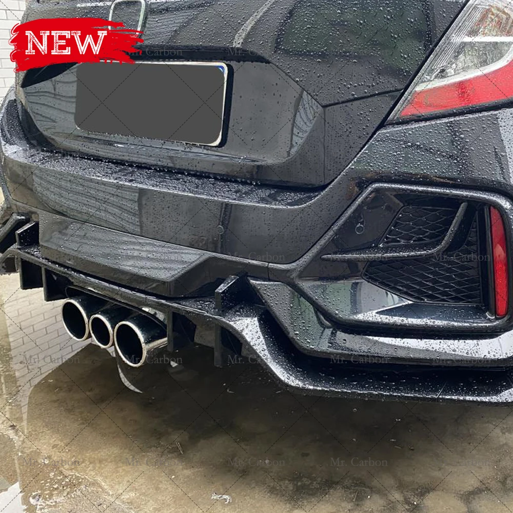 ABS-DIFFUSER-TRIM-FOR-CIVIC-FK7-HATCHBACK-TYPE-R-STYLE-REAR-DIFFUSER ...