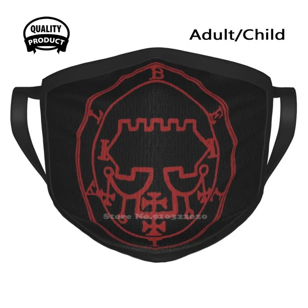 Belial-Sigil-Demon-Goetia-Solomon-Grimoire-Occult-666-Mouth-Mask-Face ...