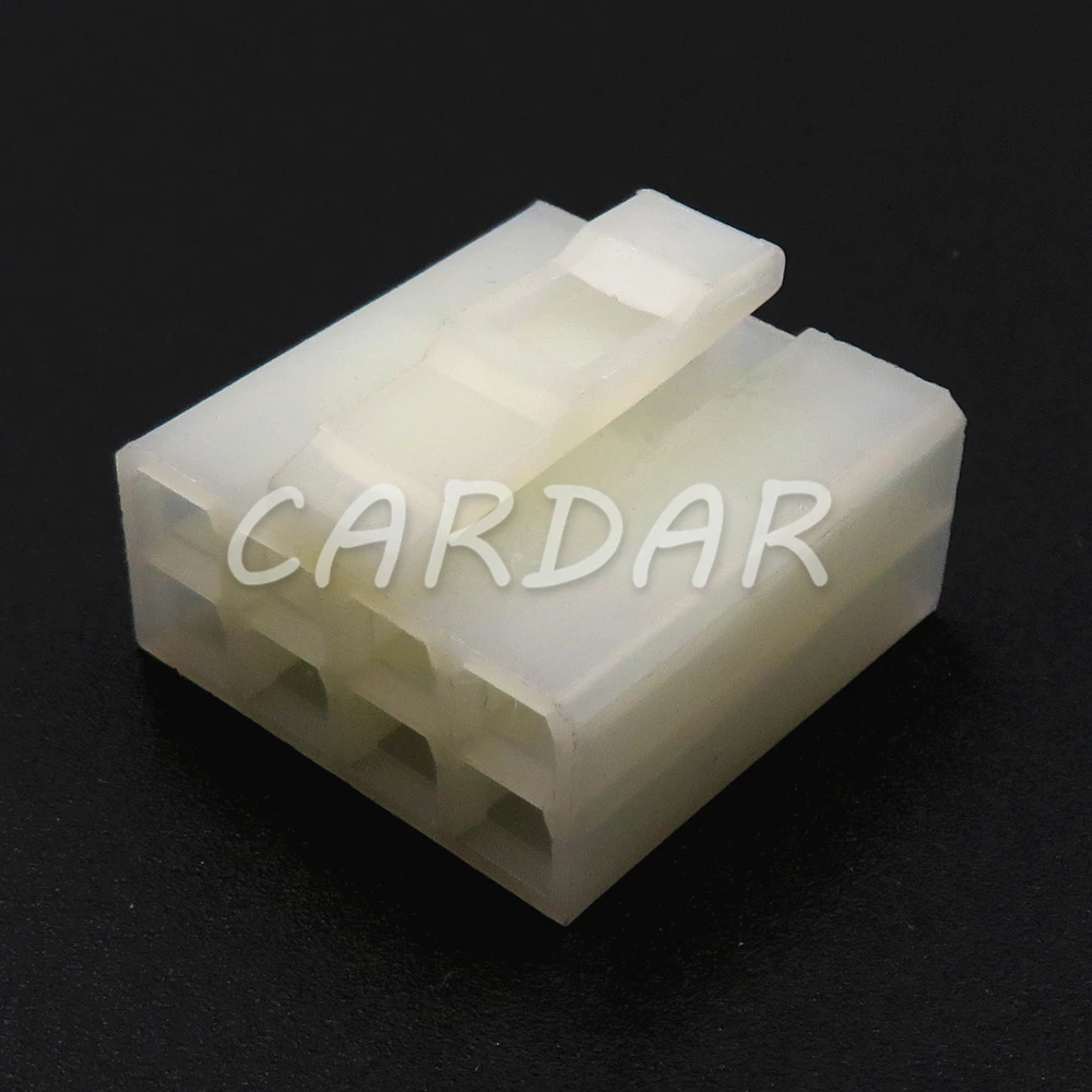 Generic 1 Set 8 Pin 3.5 Series White Automotive Connector Car Unsealed Socket Starter Electric ...