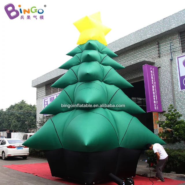 Giant Inflatable Christmas Tree Series Air-blown Xmas Trees Balloon for ...