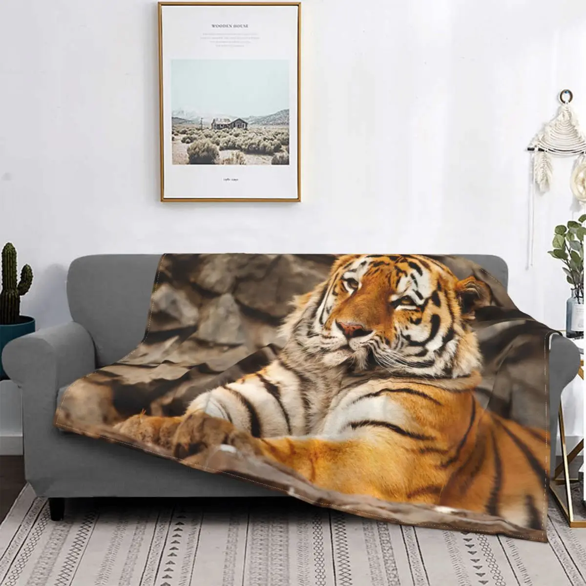 Siberian-Tiger-Fleece-Throw-Blanket-Animal-Lovers-Blanket-for-Bed ...