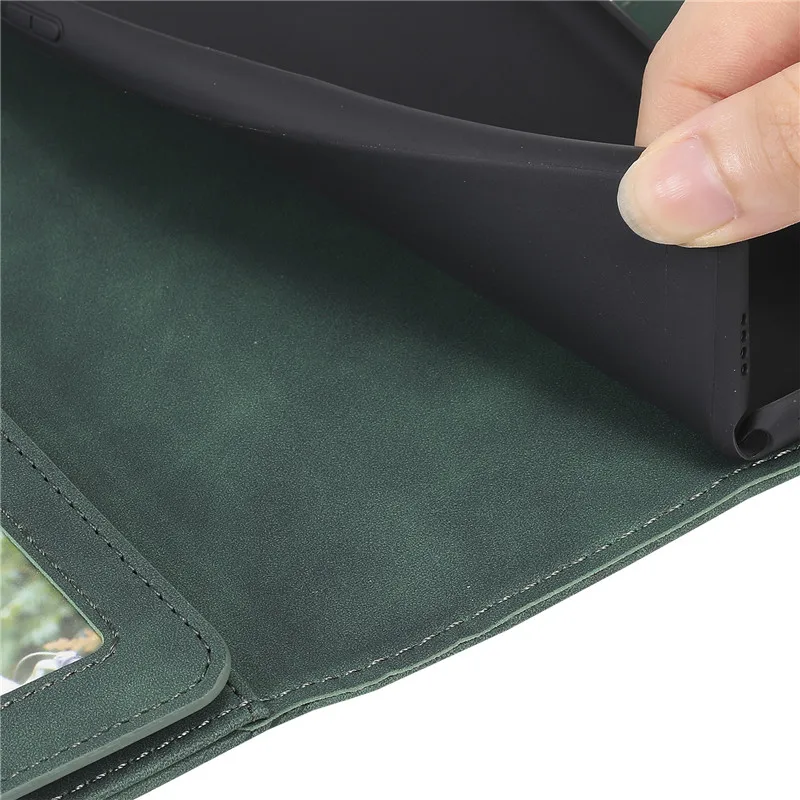 Funda de cuero tipo billetera para Xiaomi Compatible con Mi Poco X3 NFC ...