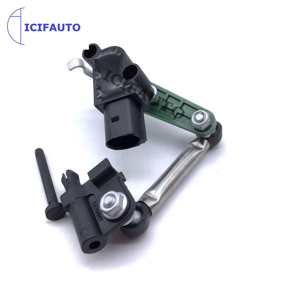 7P0616213-Front-Left-Headlight-Level-Sensor-With-Poles-For-Volkswagen ...