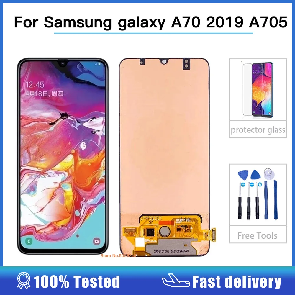 A70 Lcd For Samsung Galaxy A70 2019 A705 A705f Sm-a705f Lcd Display ...
