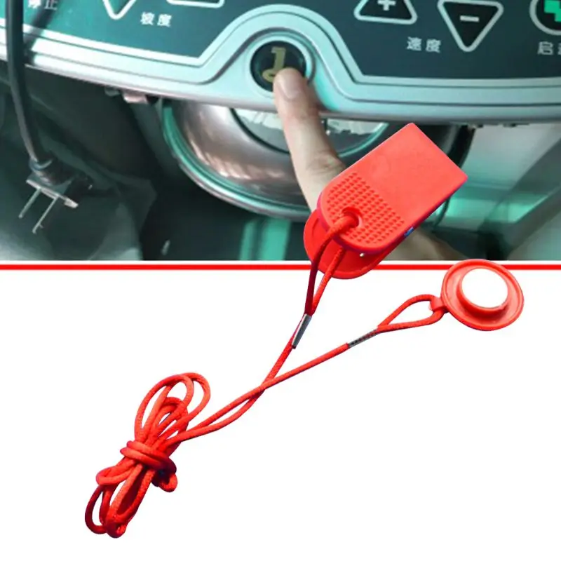 Treadmill Safety Key - Magnetic Safety Switch Lock Emergency Stop ...