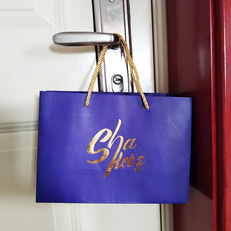 Purple Shopping Bag Color