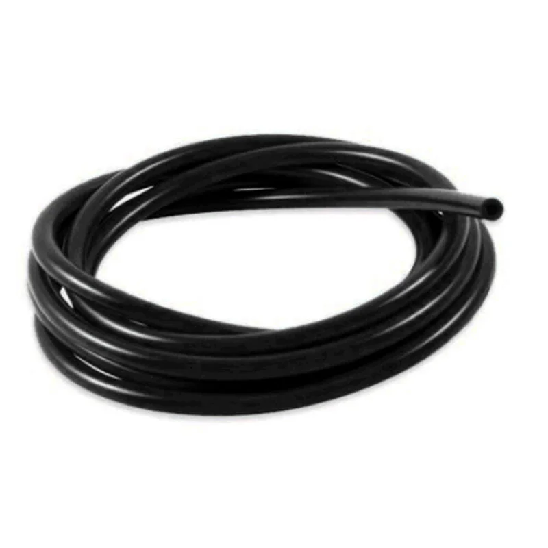 6mm Inner/8mm Outer diameter car Fuel Hose anti-aging Black Air Vacuum ...
