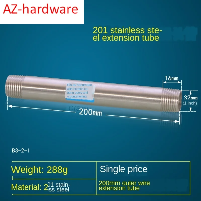 Pipes 201 Stainless Steel 1/2in 3/4in Dn15 Pipe Wire Connector ...