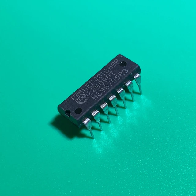 CD40106 Hex Schmitt Trigger Inverter IC Pinout, Datasheet,, 45% OFF