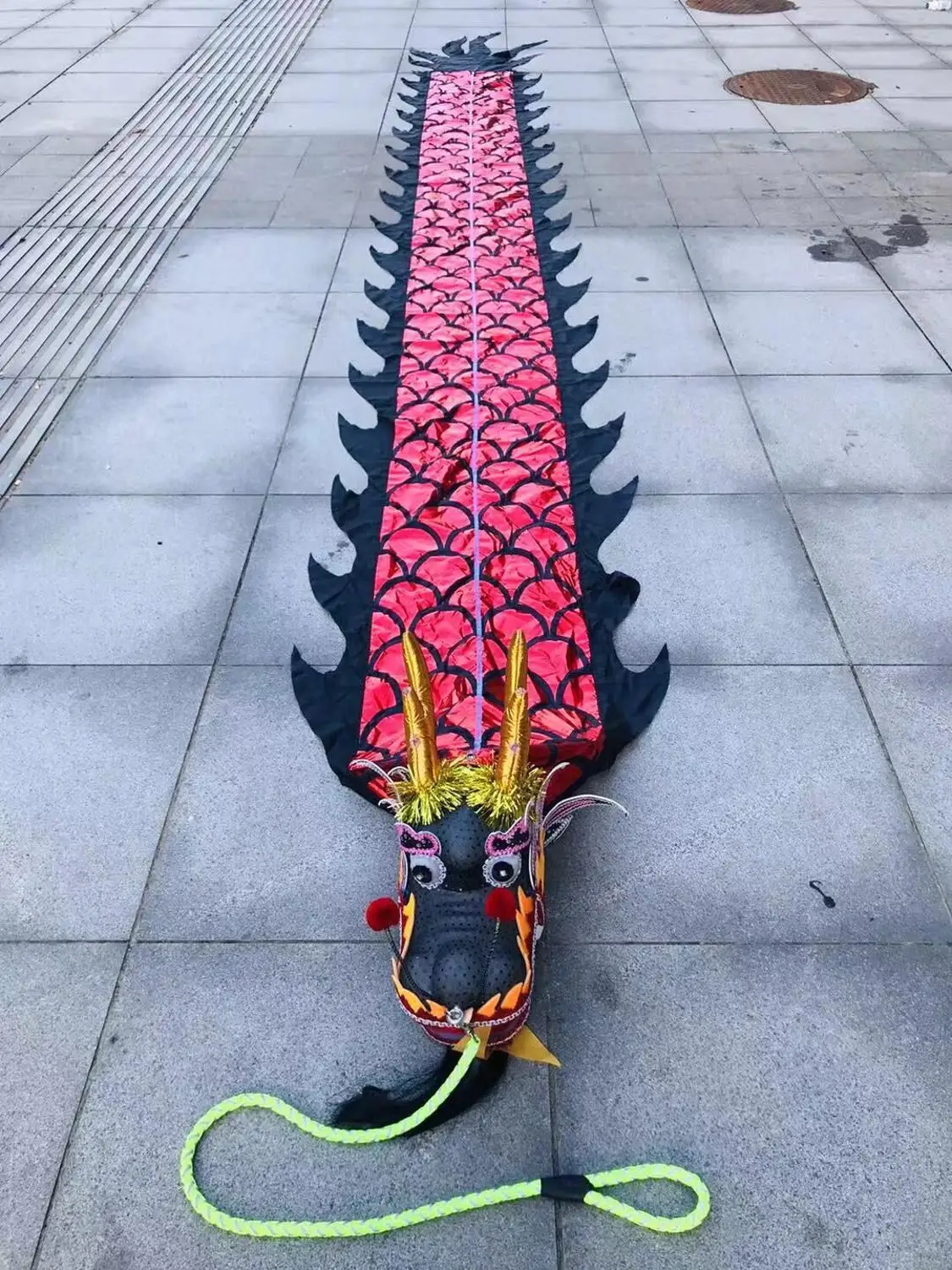 Square-dance-dragon-Dance-Single-adult-Fitness-Dragon-stage-prop ...