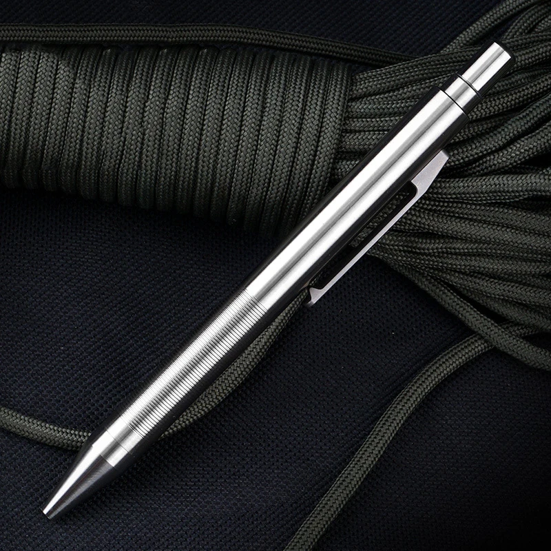 EDC Titanium Alloy Mini Tactical Pen With Business Writing Multi ...