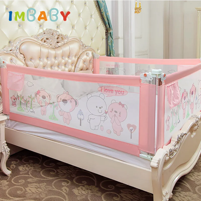 Imbaby Bed Barriers Child Bed Side Bed Fence Safety Gate For Beds Crib ...