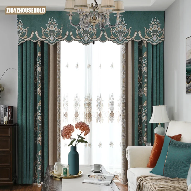 Curtains For Living Room American Style