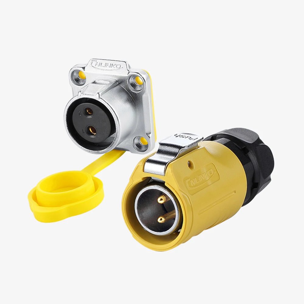 Conector eléctrico impermeable Industrial LP20 Multi Core M20, 2, 3, 4, 5, 7, 9, 12 Pines, 5 20A ...