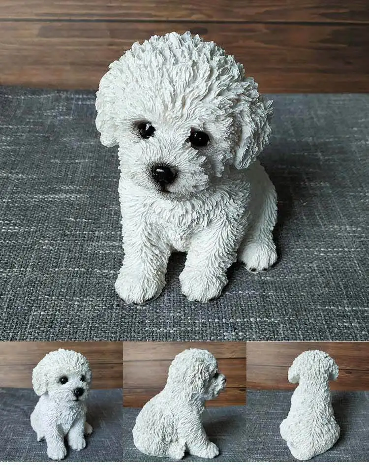 Bichon frise statue - free t shop