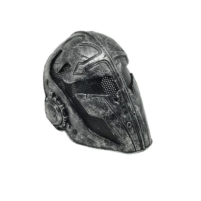 Metal Templar Mask