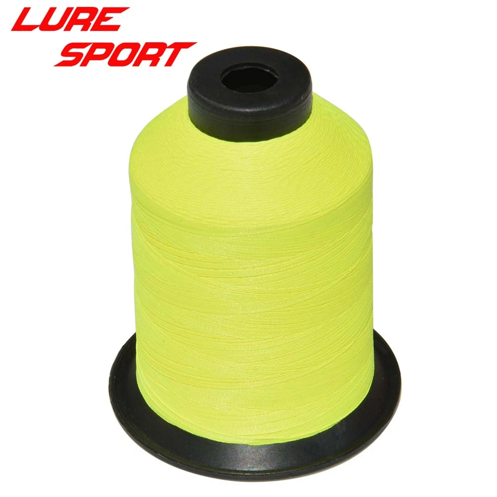 Luresport 2pcs Nylon Fluorescent Thread 1500m 210d Tying Wrap Thread ...
