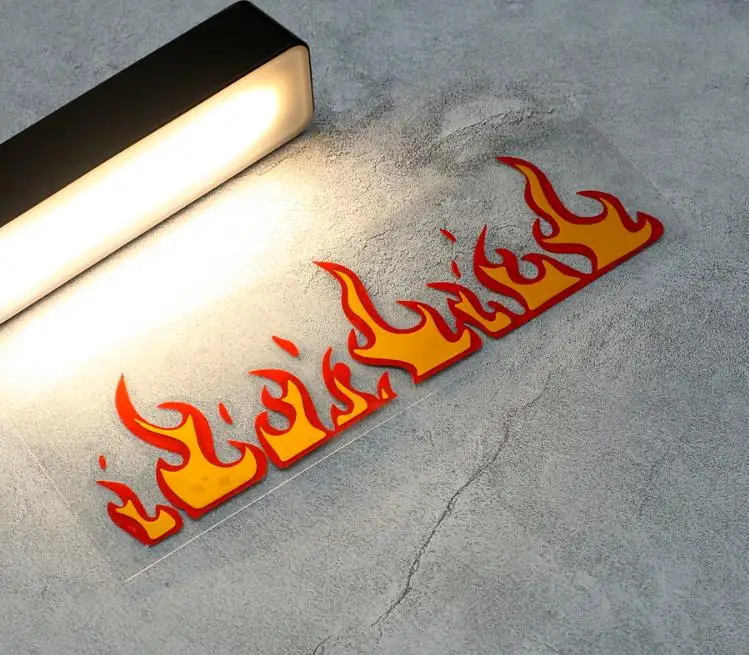 Vinyl-Decal-Flame-Fire-Car-Stickers-Motocross-Decals-Motorcycle-Racing ...