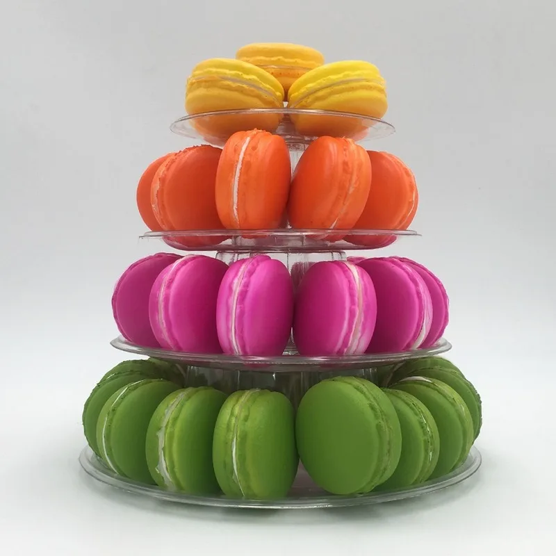 Présentoir De Macarons À 4/6 Niveaux, Support Tour À Cupcakes, Plateau ...
