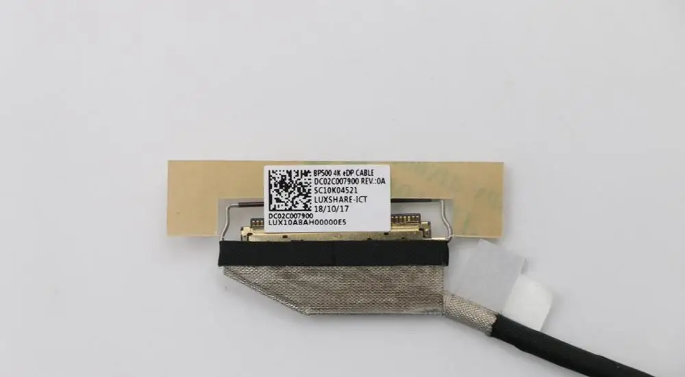 Lenovo Thinkpad P50 P51 Bp500 4k Edp Screen Lcd Cable Video Cable Line ...