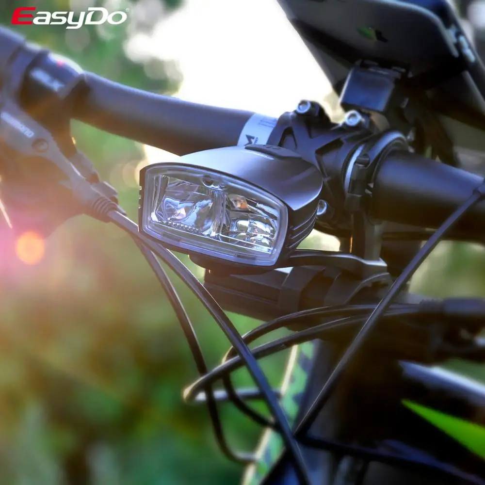EasyDo Advanced Bike Head Front LED Light Smart Induction USB 10W Lamp ...
