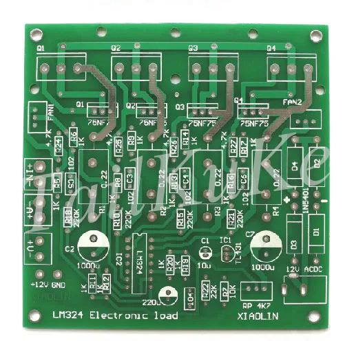 DIY LM324 Electronic Load Power 150W Simple Electronic Load Kit 72V2A / 15V10A Designer ...
