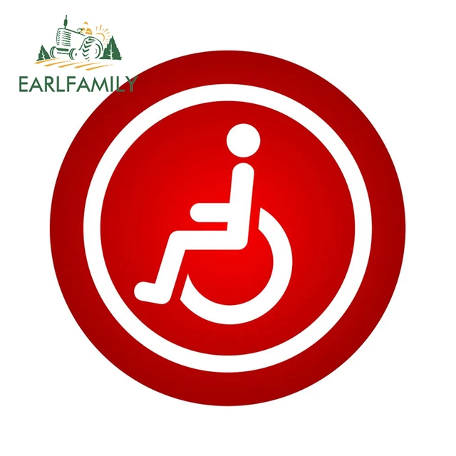 Disabled Logo Red