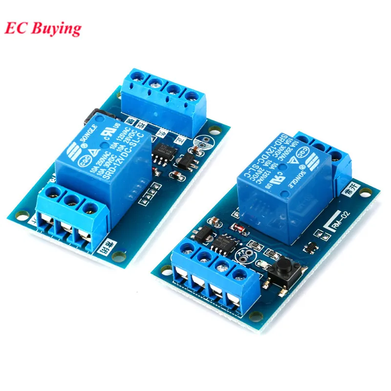 12v Bond Bistable Relay Module Car Modification Switch One Key Start ...