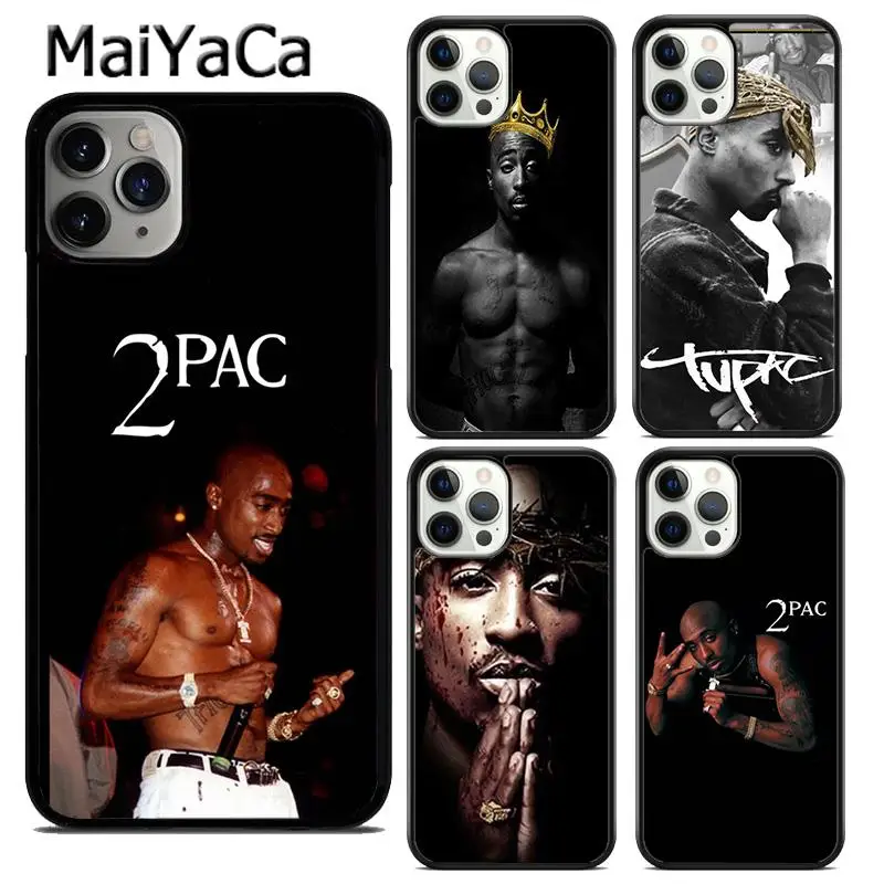 Maiyaca 2pac Tupac Crown 2 Pac Phone Case Cover For Iphone Se 2020 6s 7 ...