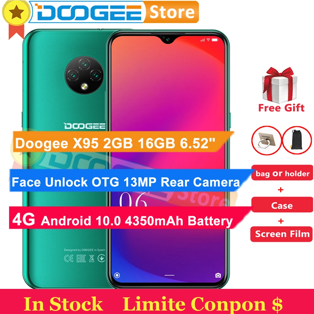 Doogee-telefone-celular-x95-android-10-0-desbloqueio-facial-smarpthone ...