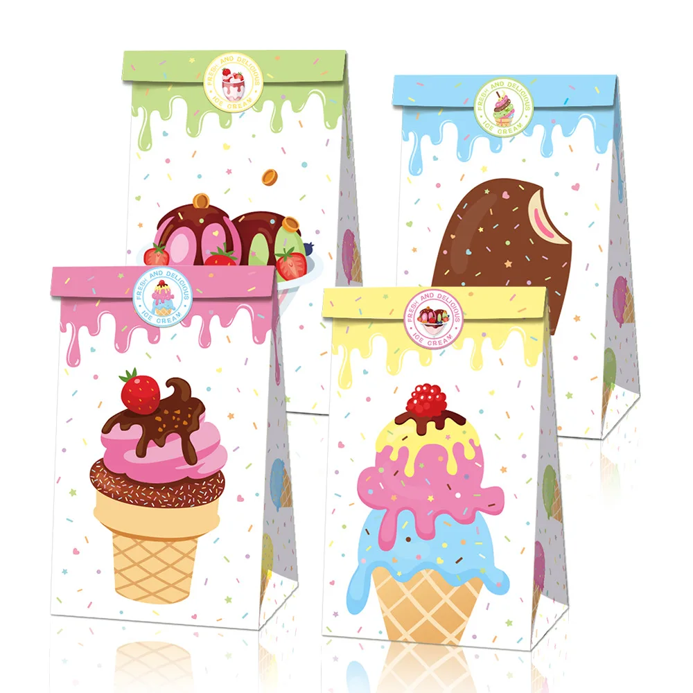 Stickers, Labels & Tags Ice Cream Party Sticker Sheet Paper etna.com.pe