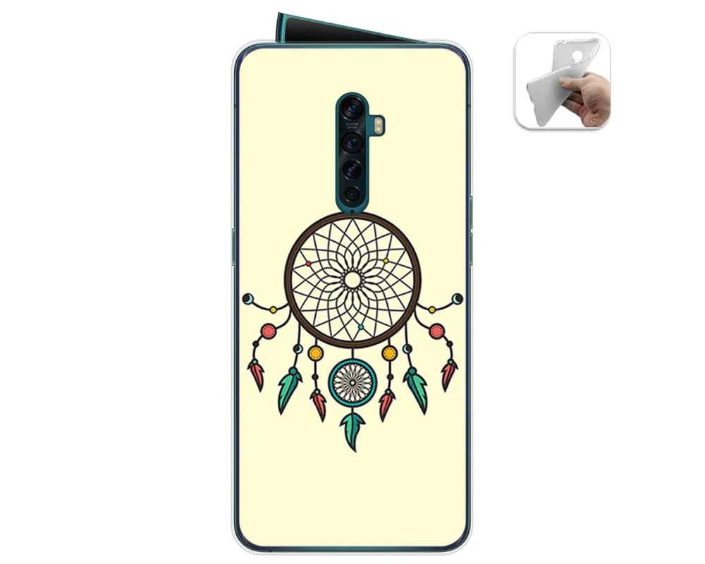 Tpu Gel Case For Oppo Reno 2 Design Dreamcatcher Drawings - Mobile ...