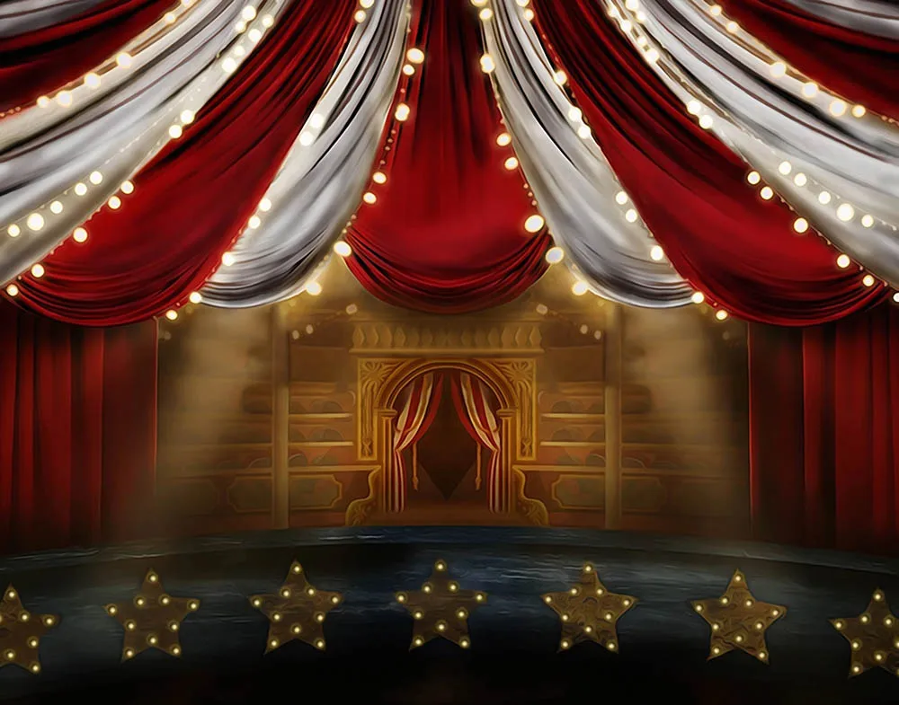 Vintage Carnival Backdrop