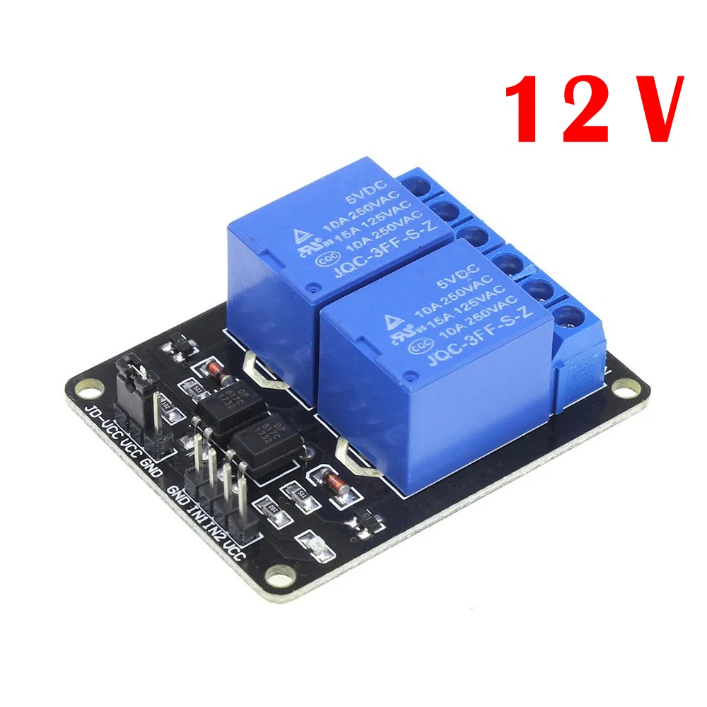 5V/12V 1 2 4-Channel Relay Module With Photocoupler Used In Arduino Raspberry Pi
