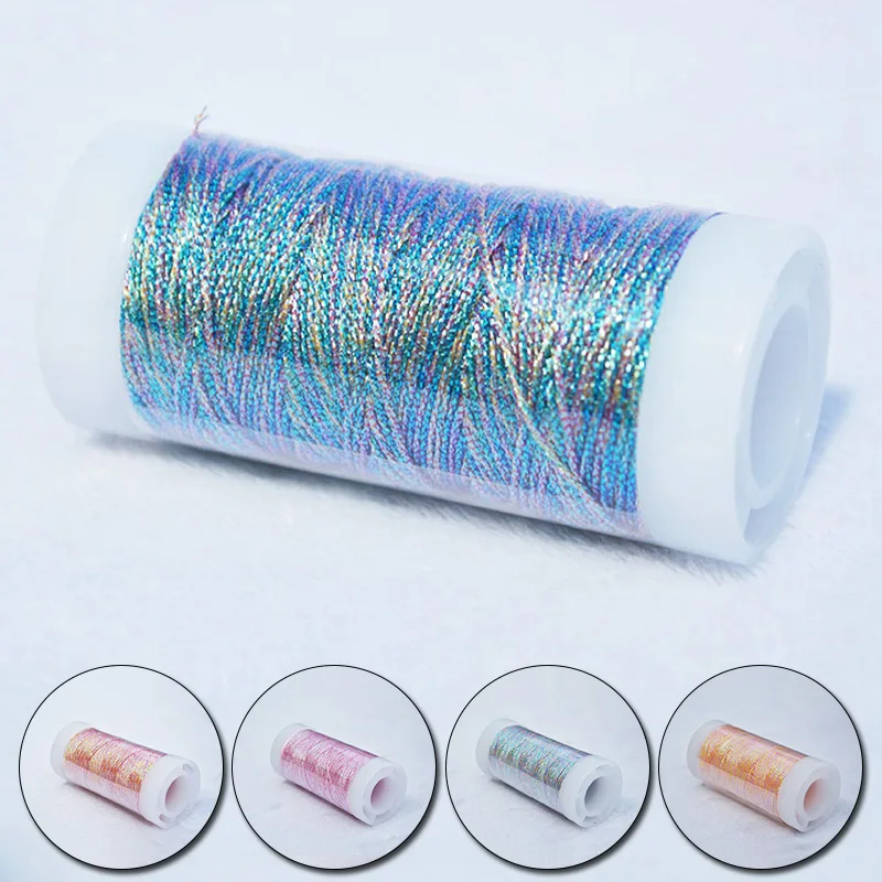 Sewing-Thread-Glitter-Cross-Stitch-Yarn-Sewing-Thread-Woven-Embroidery ...