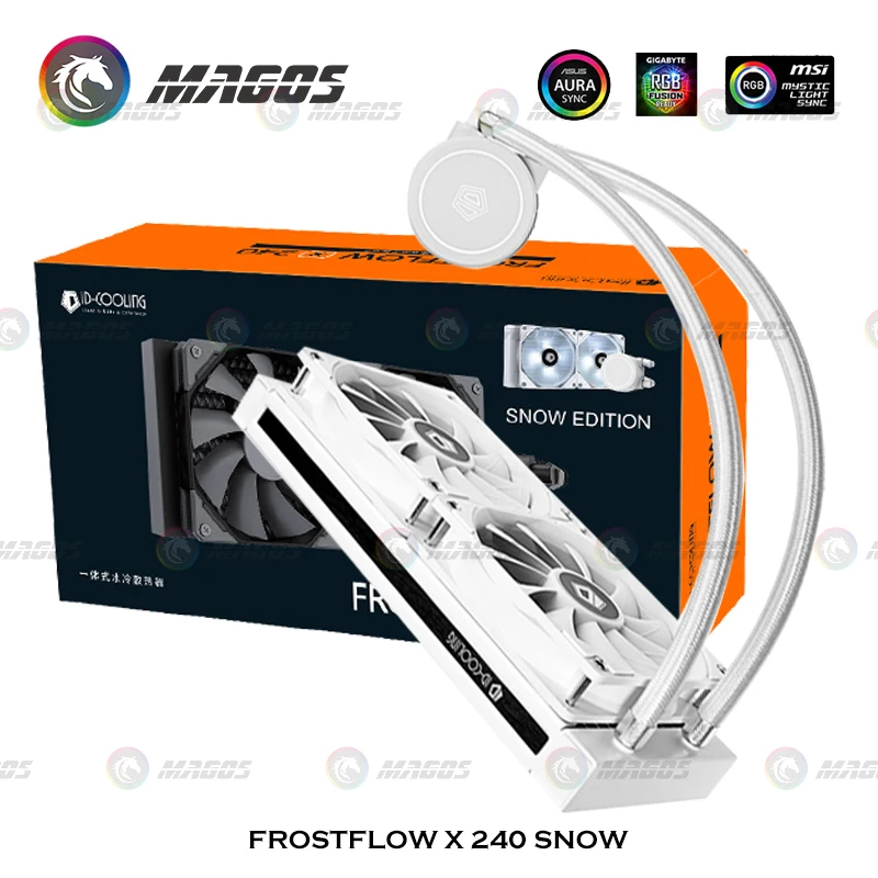 240 CPU AIO สำหรับ AMD TR4/AM4/3/2/ Intel LGA115X/2066/2011/1366 all In ...