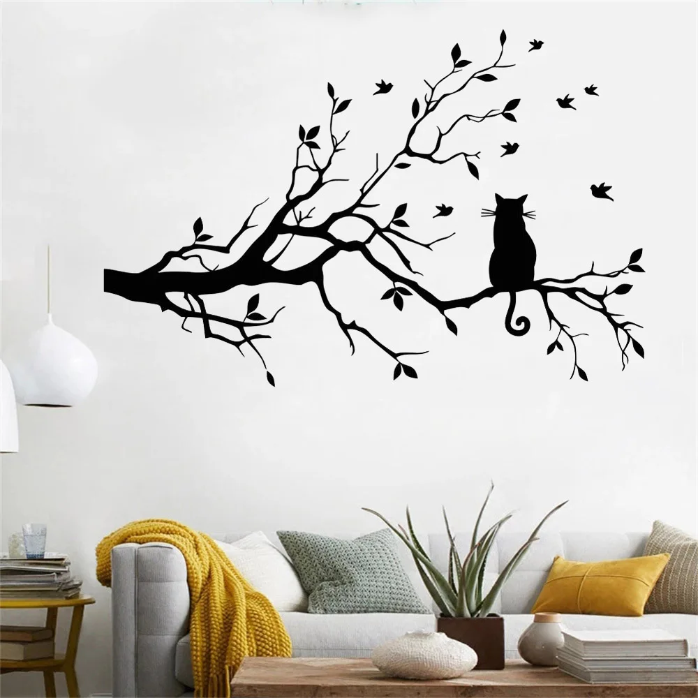 Black Tree Wall Decals