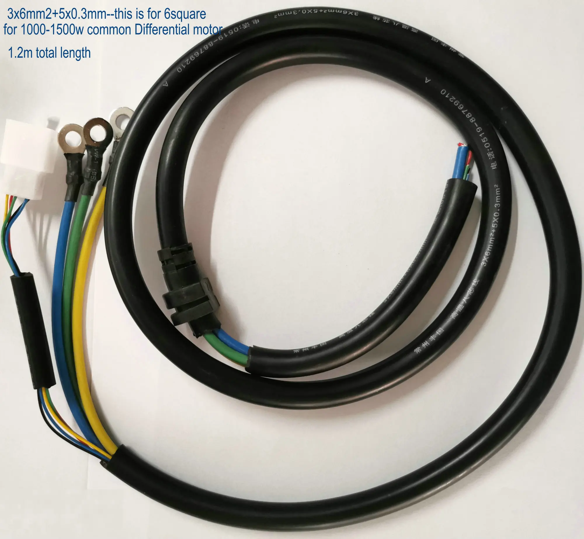 Electric Vehicle Motor Dedicated Line 8core Hall+phase Wire Thicken ...