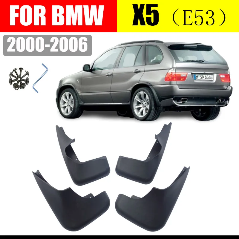 1999-2006 For BMW X5 E53 Mudguards Fender Mud Flap Guard Splash ...
