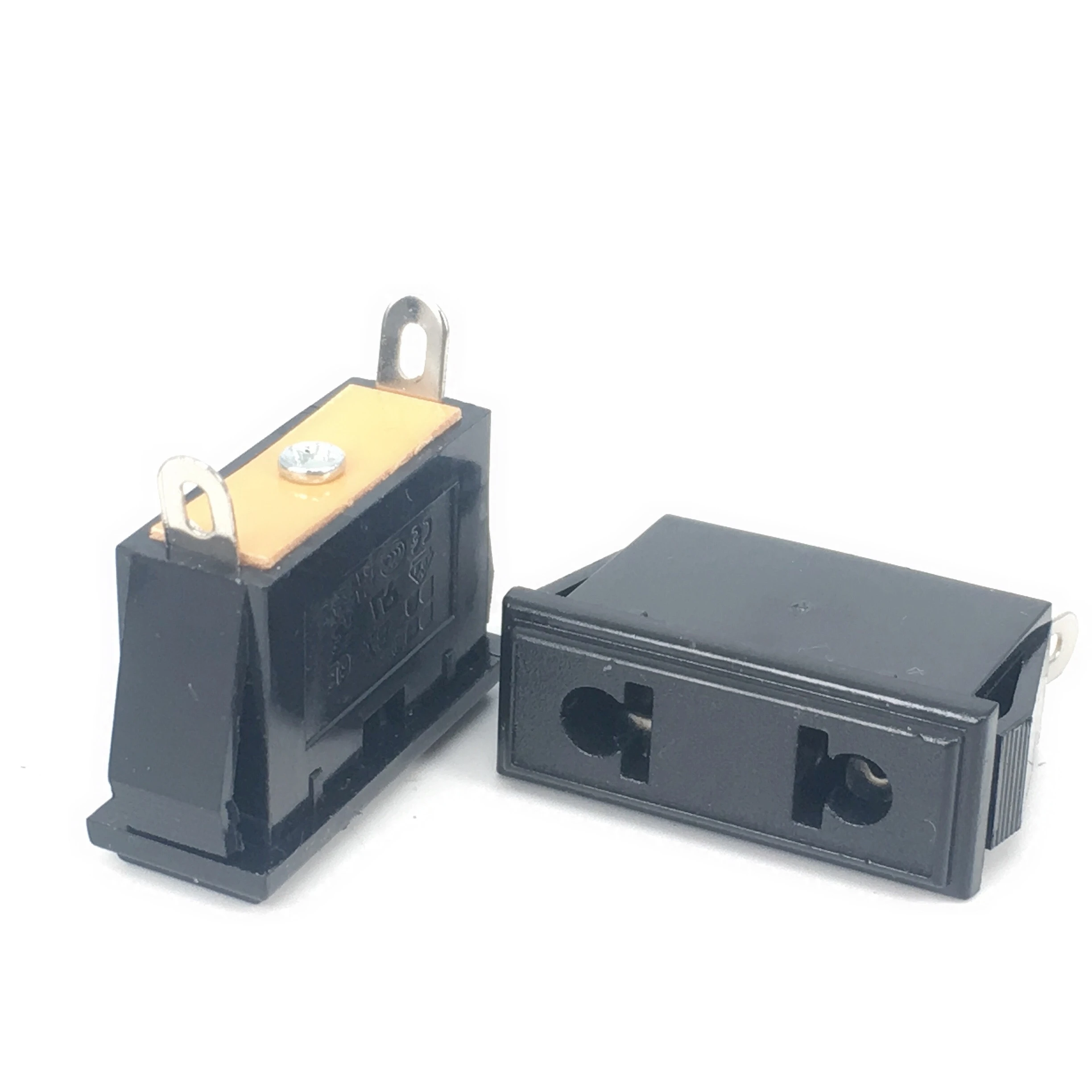 Chassis Female 2pin Ac Us Nema 1-15r Inline Socket Plug Adapter ...