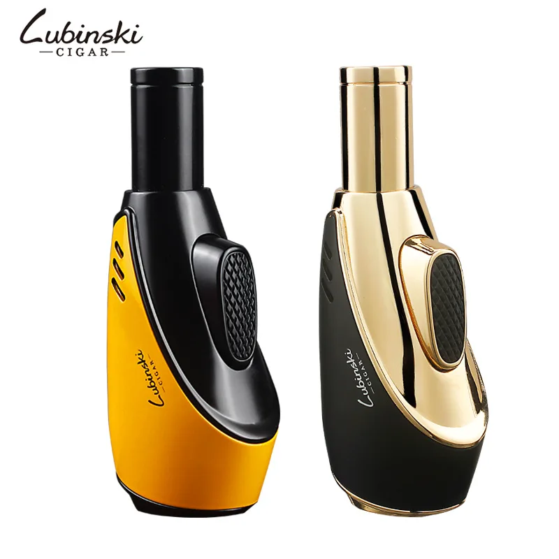 LUBINSKI Torch Jet Flame Cigar Lighter Single Flame - LighterShopOnline.com