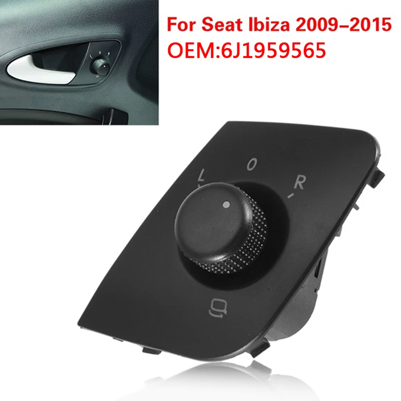 1PC-For-Seat-Ibiza-2009-2015-Car-Exterior-Side-Mirror-Adjust-Switch ...