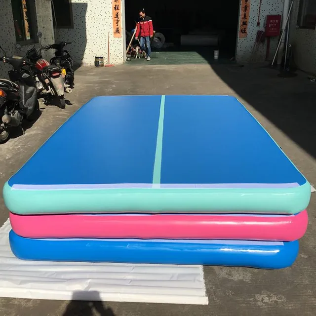 Free Shipping 1x1m,2x2m,3x3m,Thick 20cm Inflatable Air Track Gymnastics ...